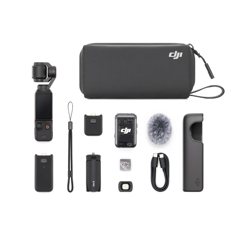 DJI Pocket 3 Creator Combo - Pack ultime pour caméra vlog