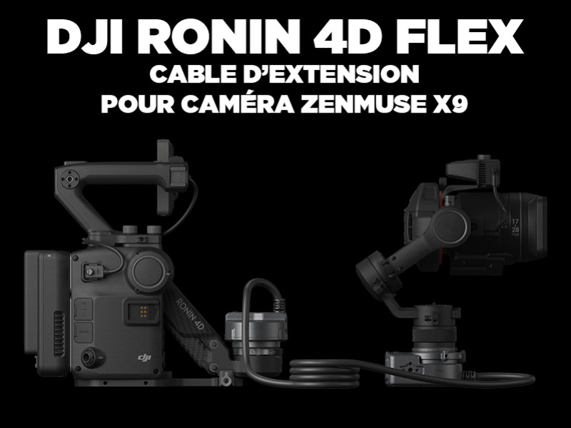 DJI Ronin 4D Flex : un nouvel accessoire pour la caméra