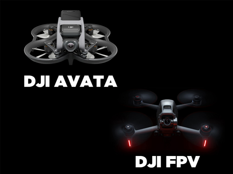DJI Avata vs DJI FPV - Le Comparatif